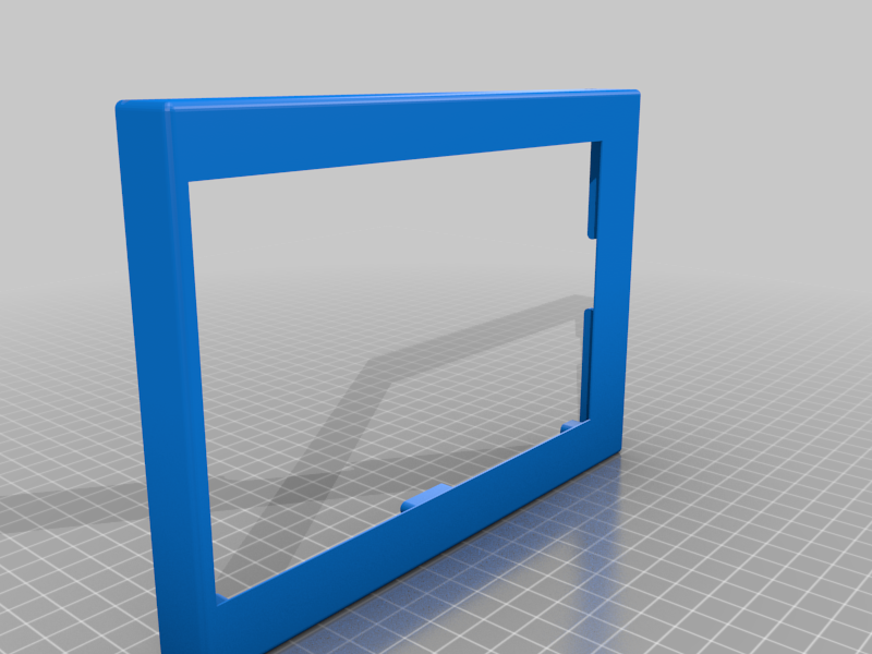 Case 7" Display with RaspberryPi 3B+ by Gorki | Download free STL model ...