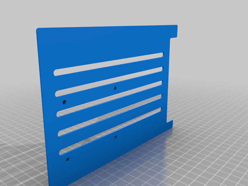 Case 7 Display With Raspberrypi 3b By Gorki Download Free Stl Model 