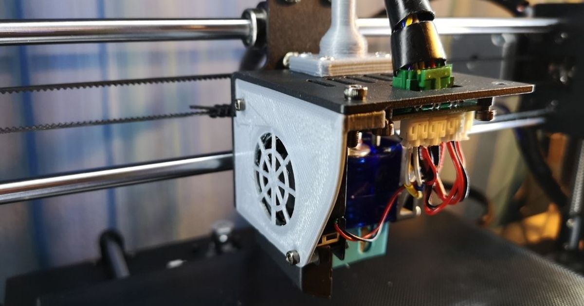 Anycubic i3 Mega E3D v6 Upgrade by Gorki | Download free STL model ...