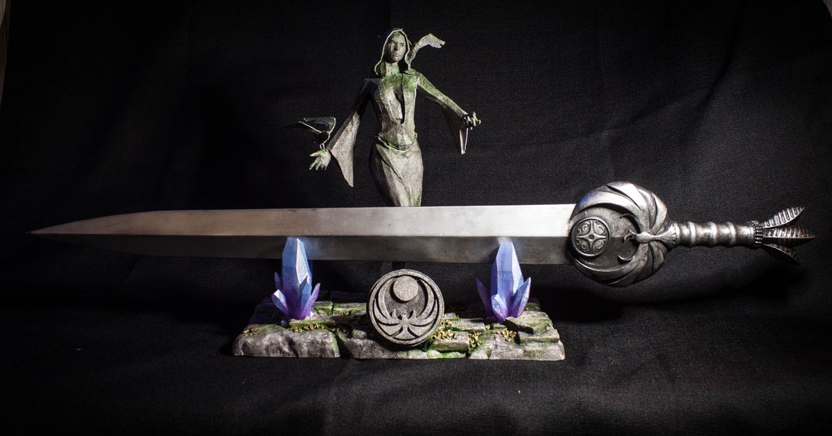 Skyrim Nightingale Blade por Sergeant_Slothus | Descargar modelo STL ...
