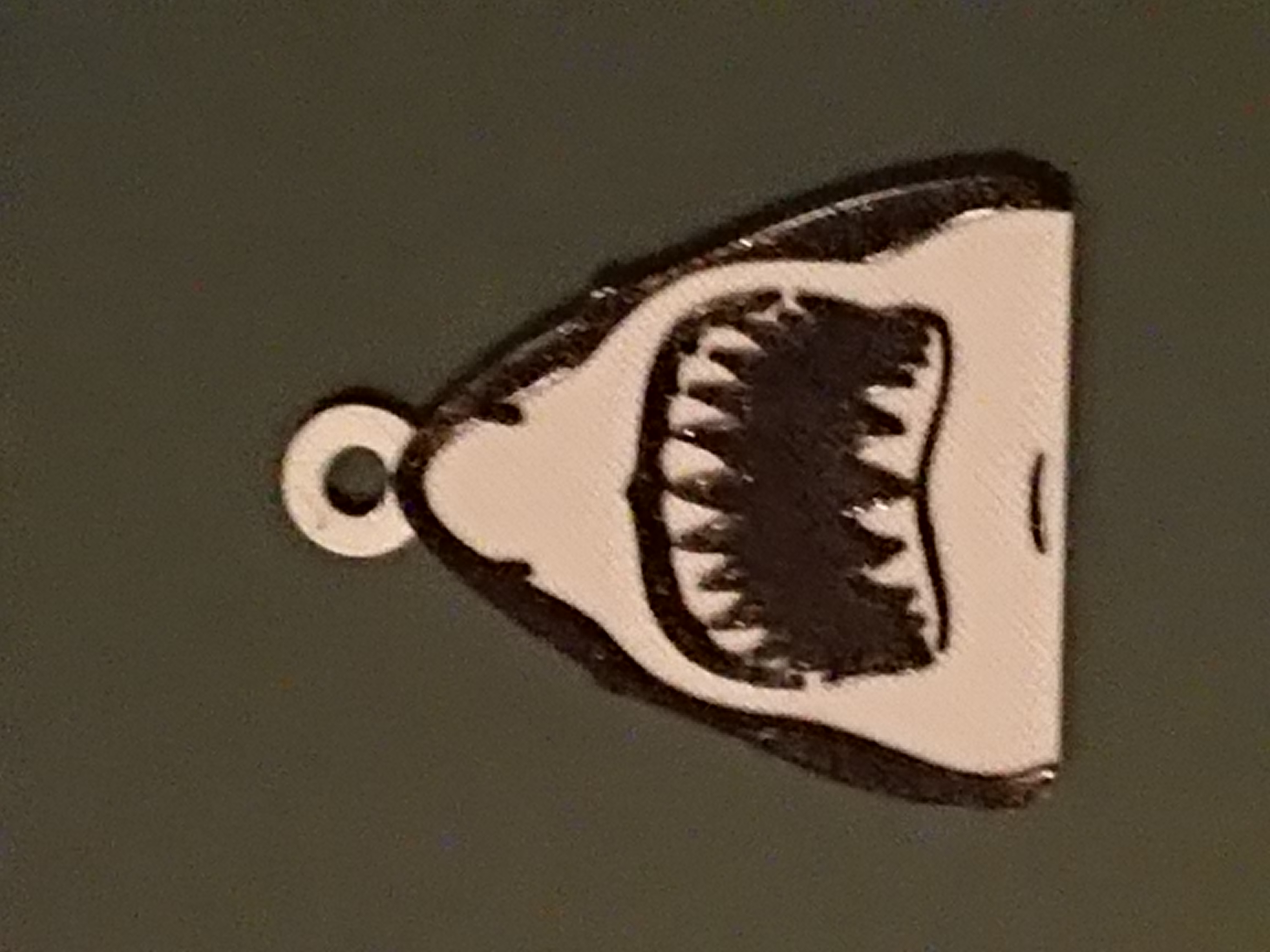 Jaws key chain by jan.michael | Download free STL model | Printables.com