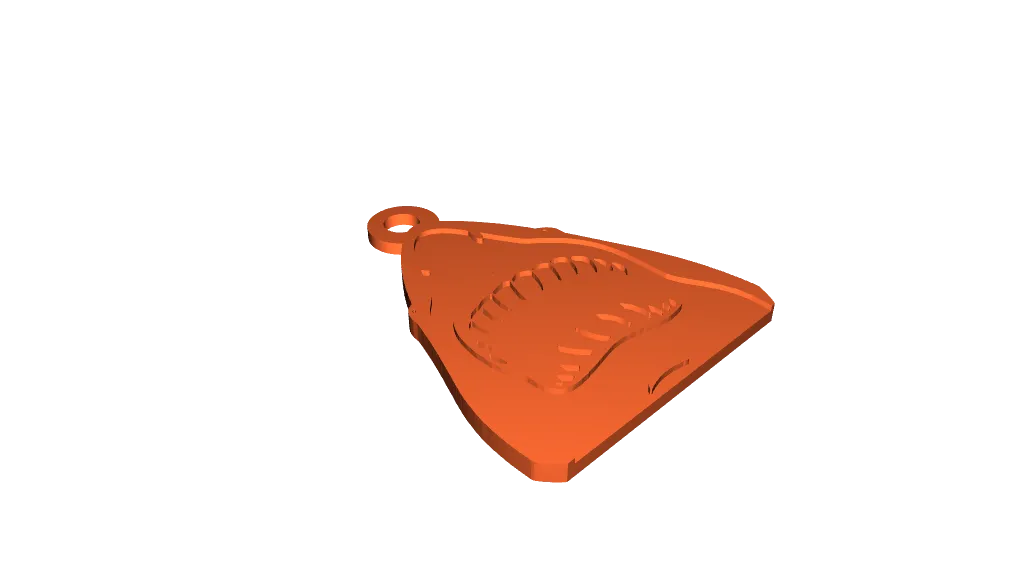Jaws key chain by jan.michael | Download free STL model | Printables.com
