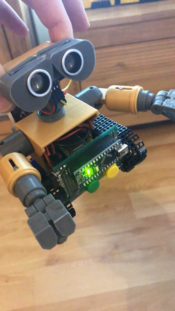 mini Wall-E remix with Arduino by ltmirel | Download free STL model ...