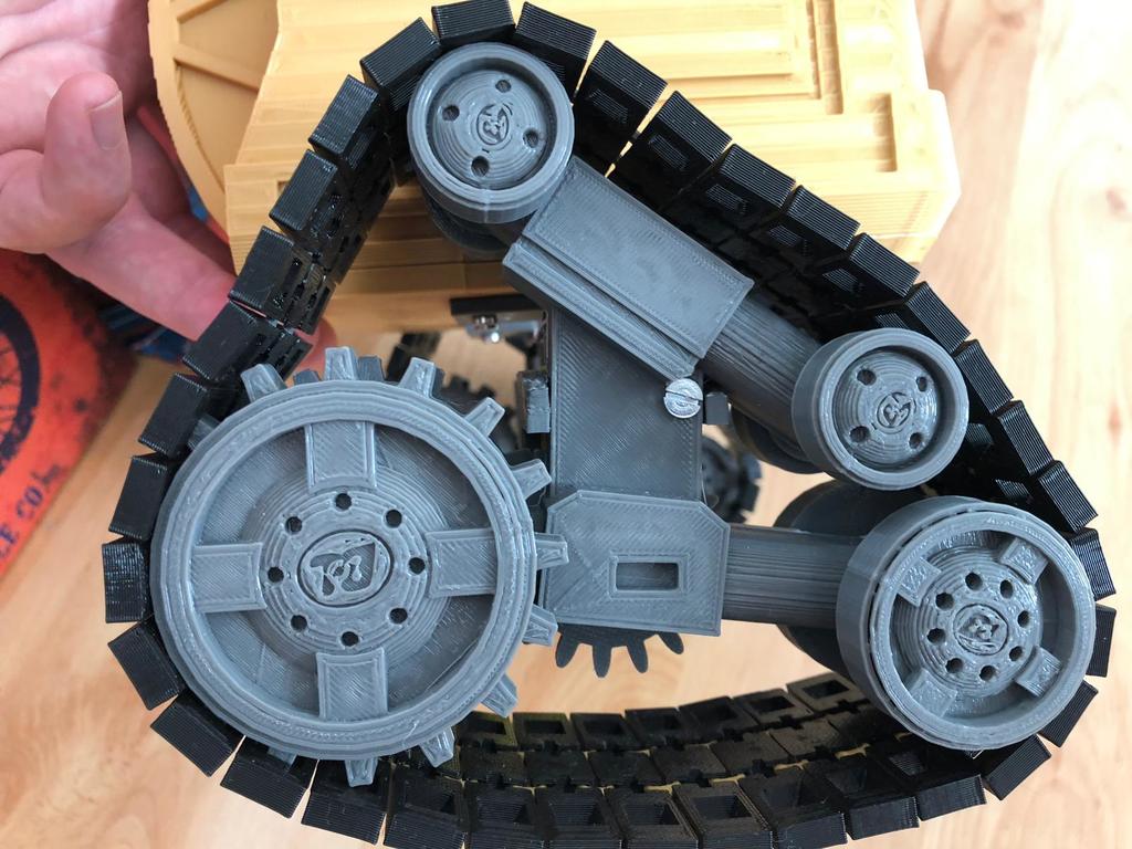 Wall-E Robot w/ electronics /rmx by ltmirel | Download free STL model ...