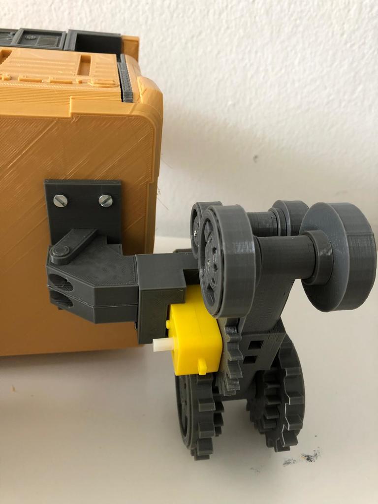 Wall-E Robot w/ electronics /rmx by ltmirel | Download free STL model ...