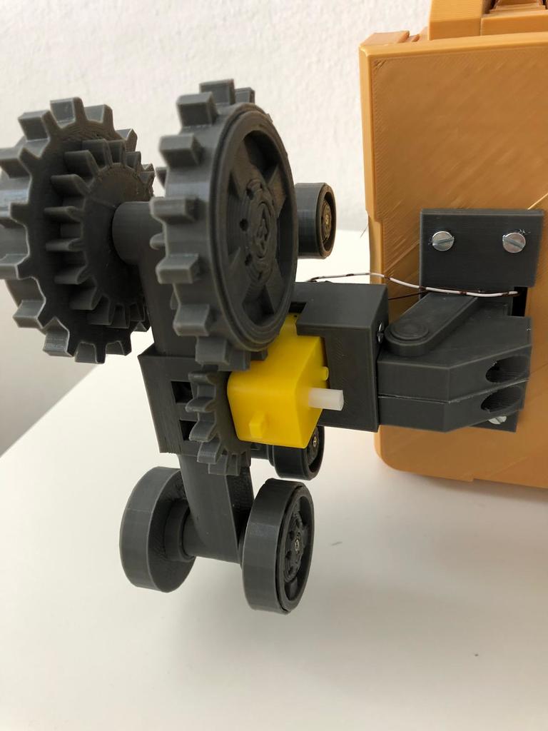 Wall-E Robot w/ electronics /rmx by ltmirel | Download free STL model ...