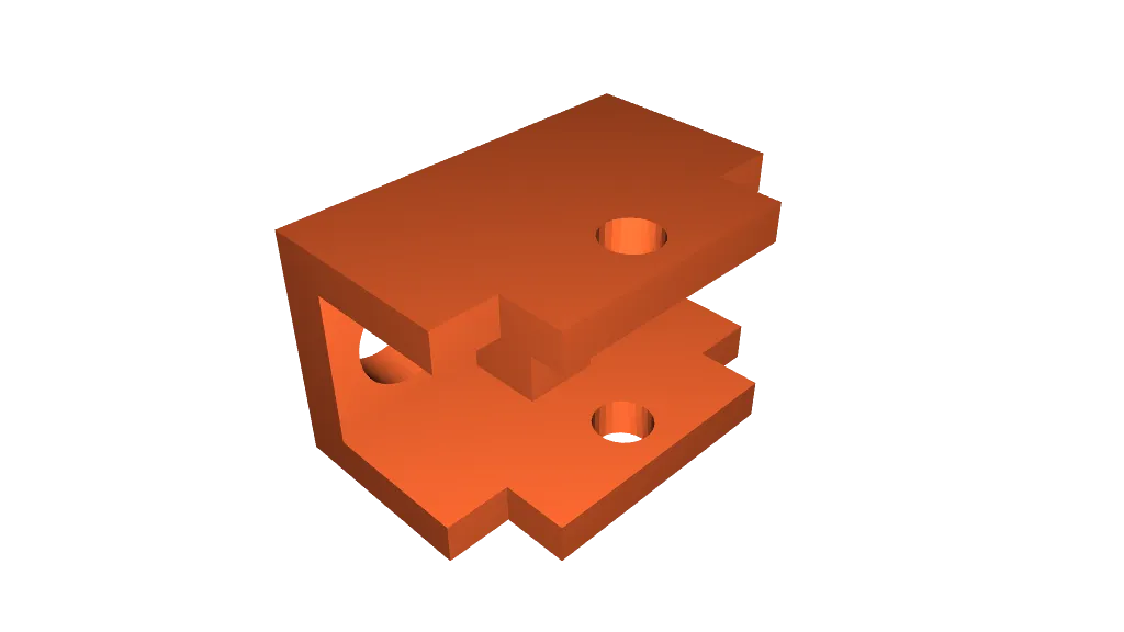 retractable flip/switch using 2 push buttons by ltmirel | Download free ...