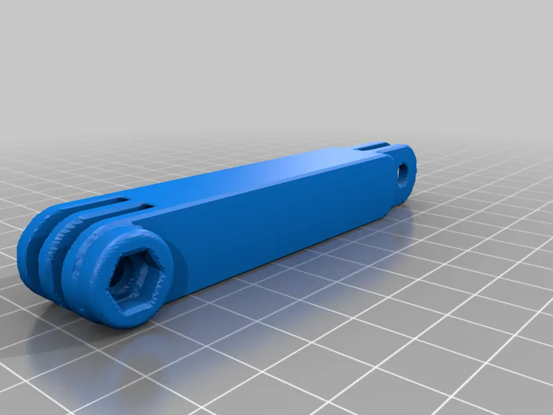 Gopro Mount Extension (Separated) by momodamonster | Download free STL model | Printables.com