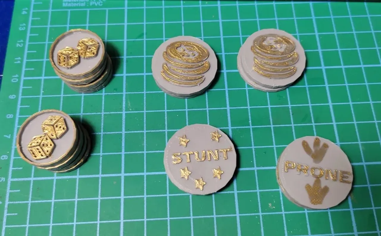 Fantasy Football Tokens by Jondav | Download free STL model ...