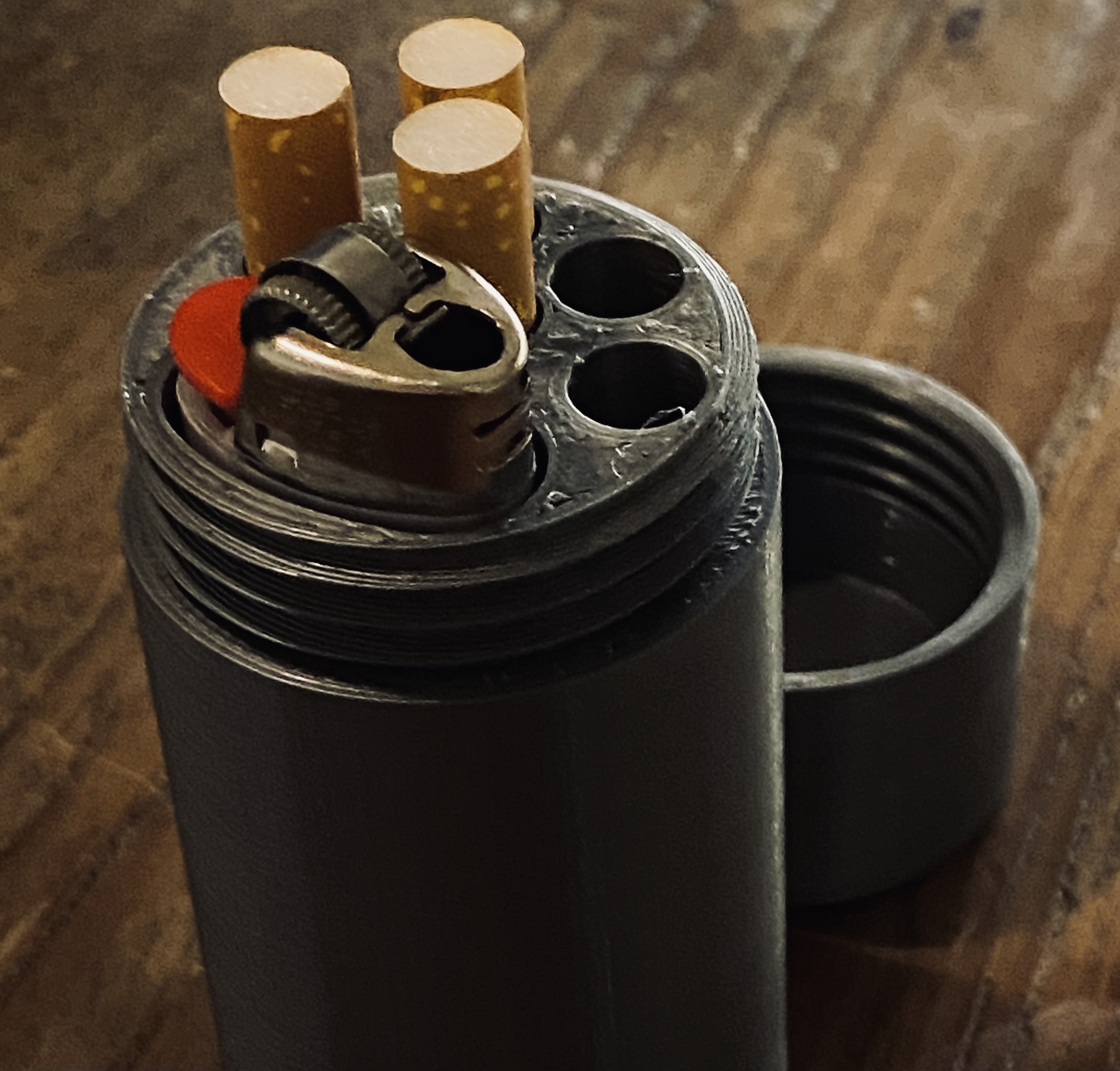 cigarette container with lighter von laurens | Kostenloses STL-Modell ...