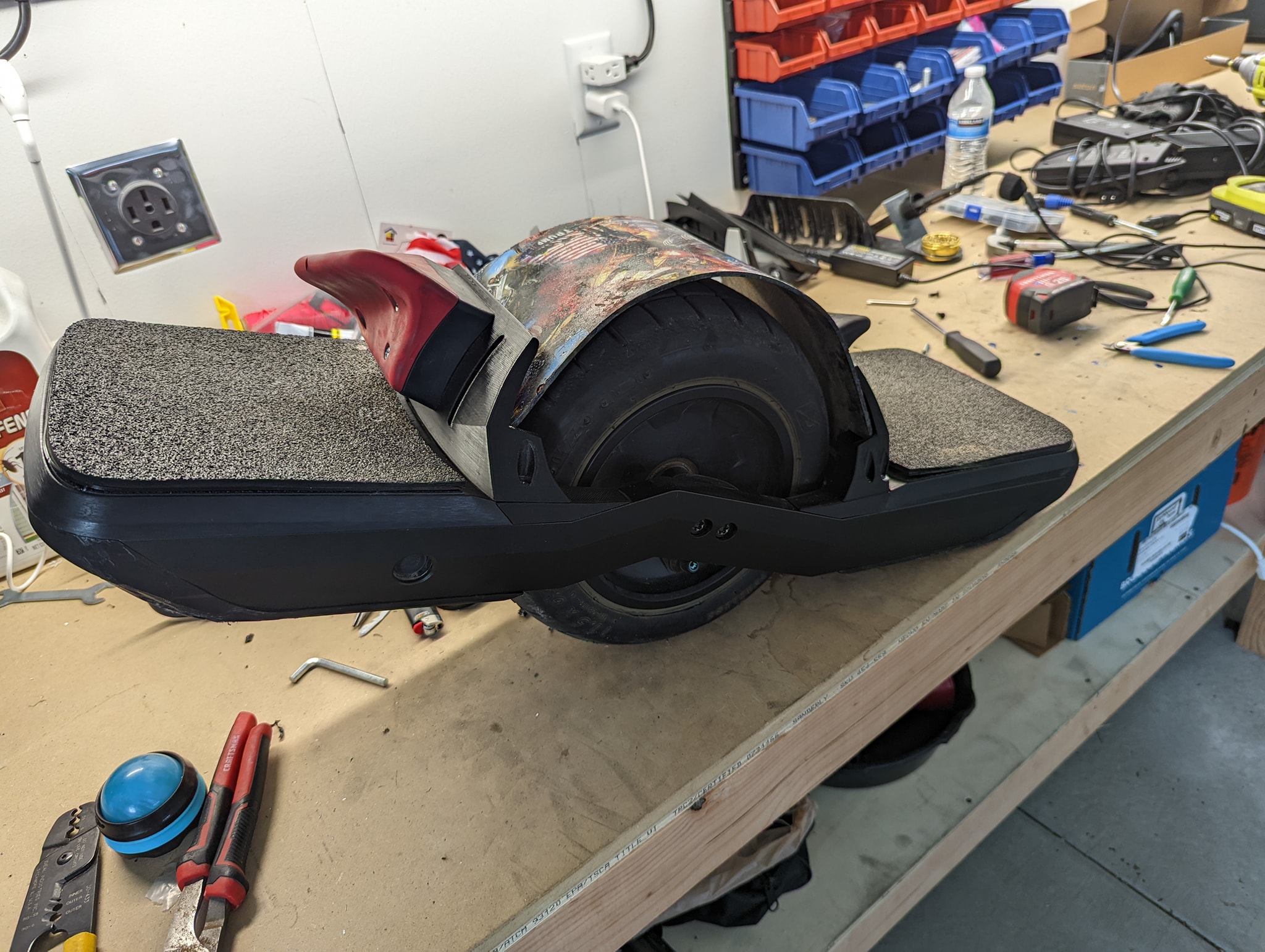 Onewheel GT Fender for Lightning Rails by Kagman | Download free STL ...
