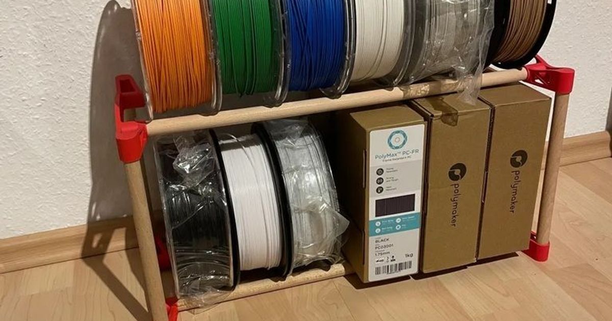 Spool shelf - stackable and customizable! (english) by CL Performance ...