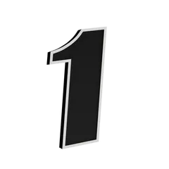 House Number 4 by Lannix 3D | Download free STL model | Printables.com