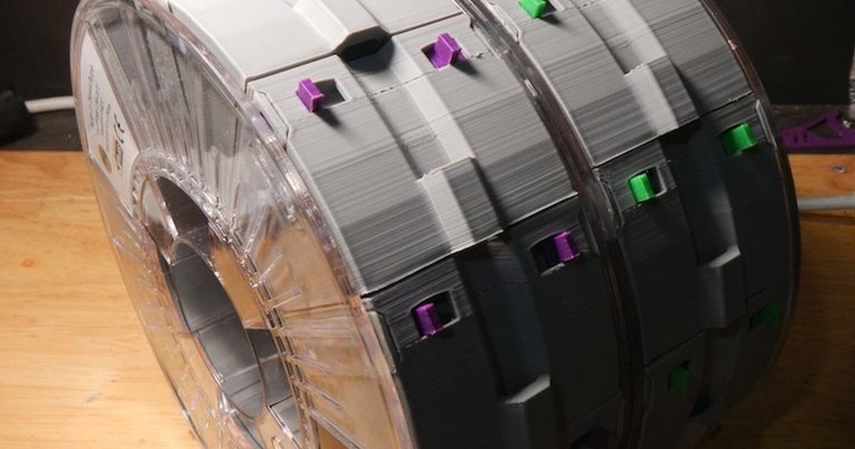 Vertical Filament Spool Parts Drawer for 3DFillies Spools by Sparks ...