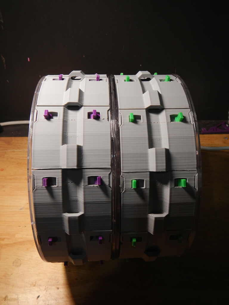 Vertical Filament Spool Parts Drawer for 3DFillies Spools by Sparks ...