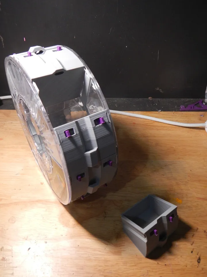 Vertical Filament Spool Parts Drawer for 3DFillies Spools by Sparks ...