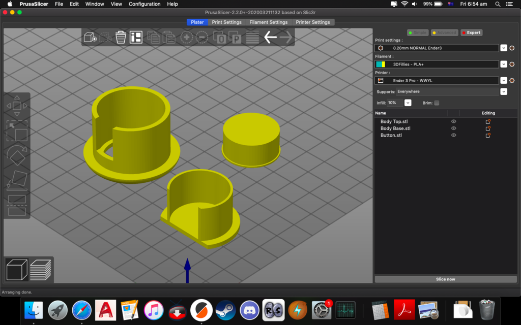 Arcade Button by Sparks | Download free STL model | Printables.com