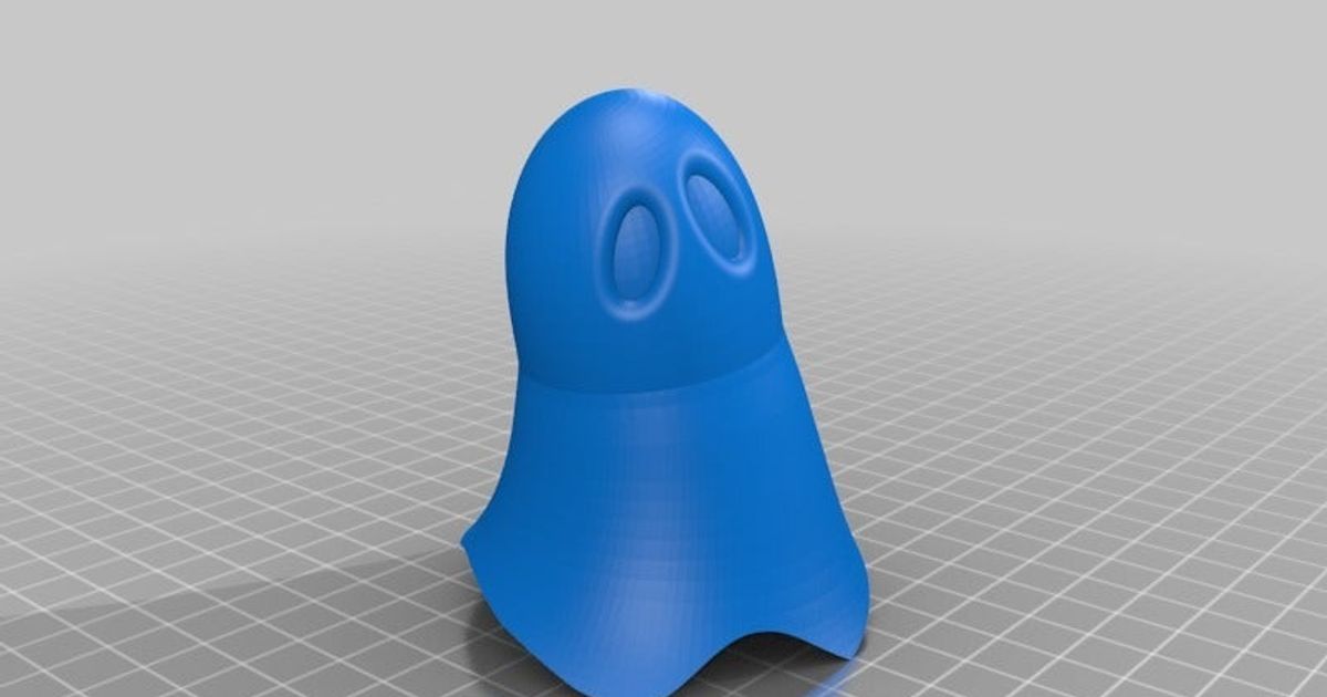 Ghost, solid or shell by MTB3D | Download free STL model | Printables.com