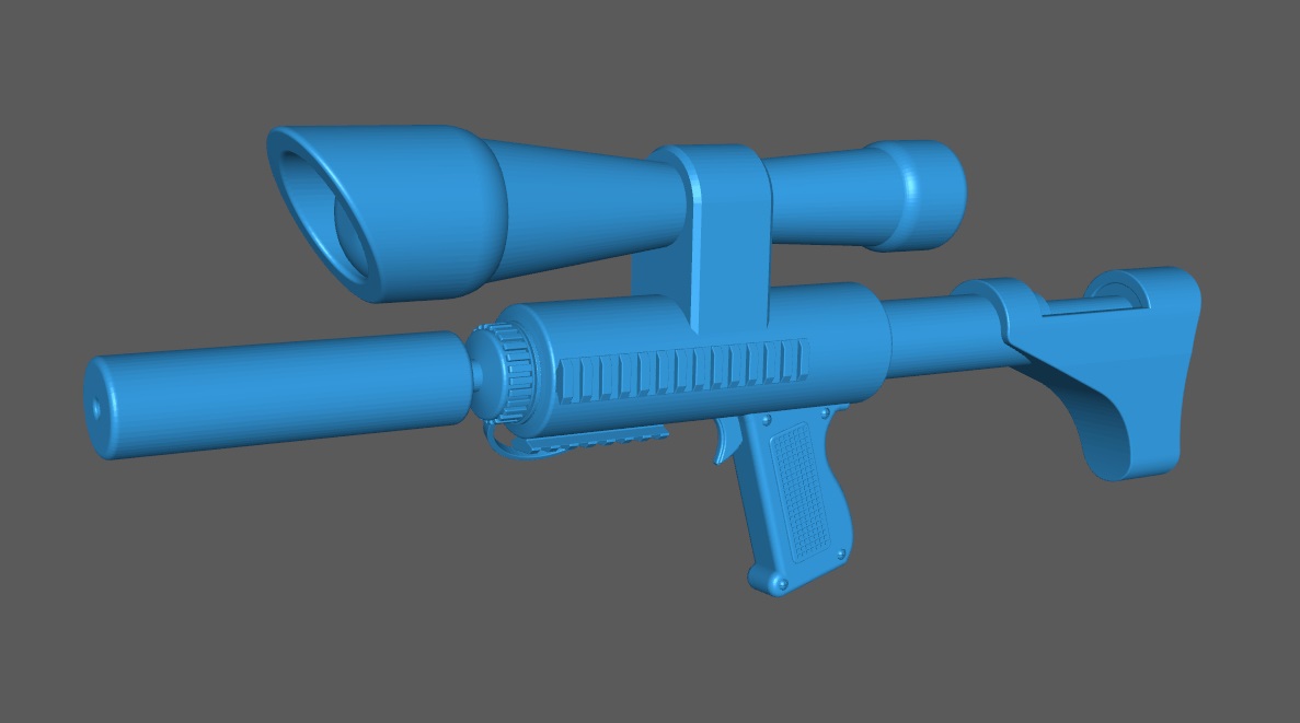 Tactical sniper Ketchup bottle blaster rifle for 1:12 , 1:6 and 1:1 ...