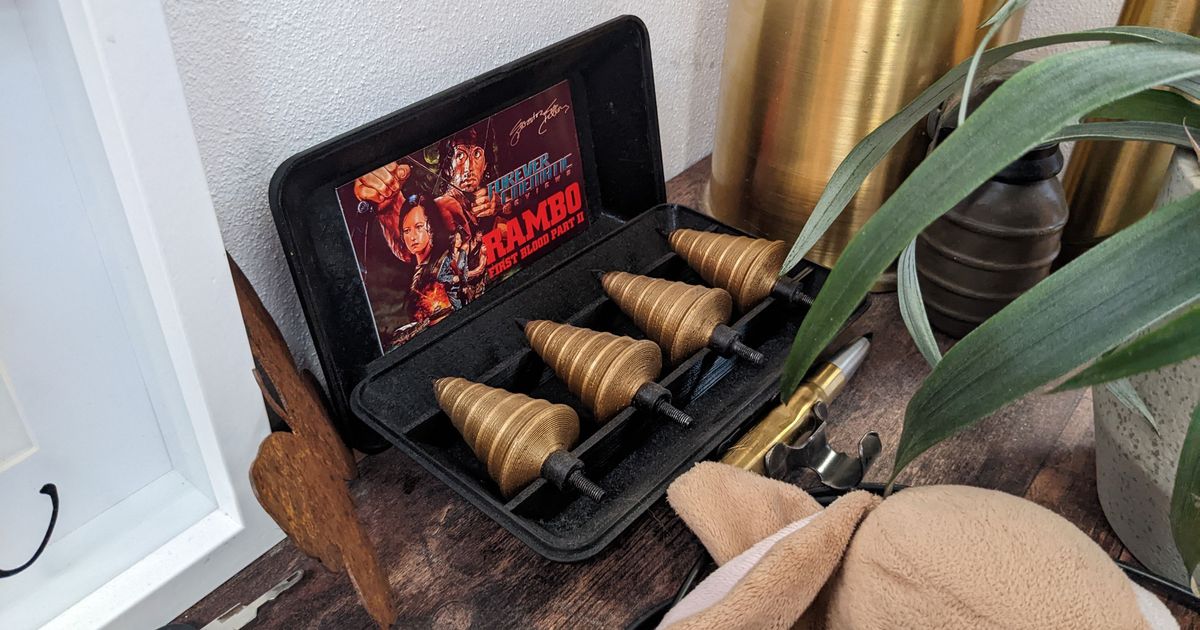 Rambo's Explosive Arrow Tips Box by Ralf Hörhager | Download free STL ...