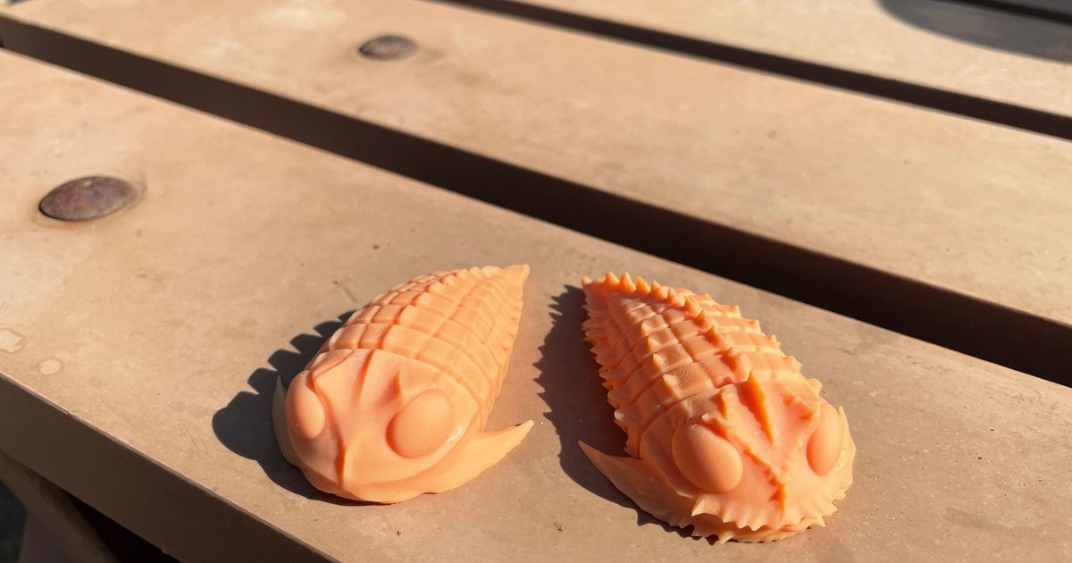 2x Articulated Trilobite bugs by Jimson | Download free STL model ...
