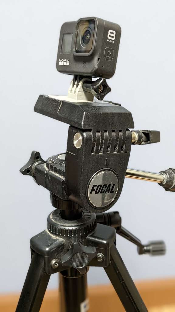 Focal Tripod - GoPro Mount by Audi | Download free STL model ...