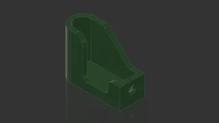 Parametric DIY clothes hanger pole bracket by MrJW | Download free STL ...