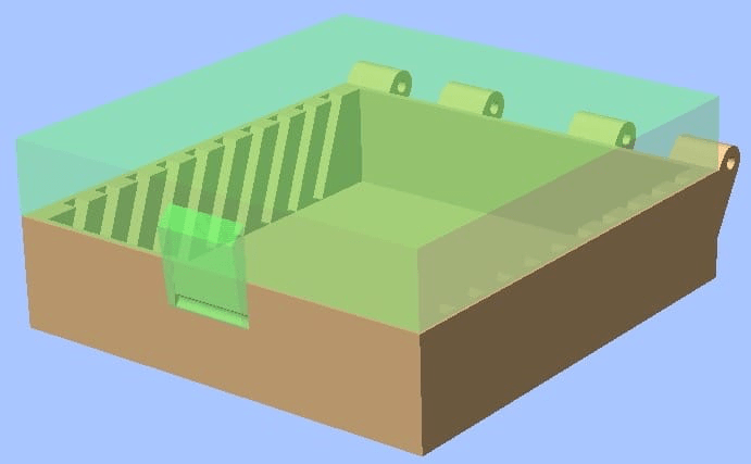 Microscope blade box by Mimo47 | Download free STL model | Printables.com