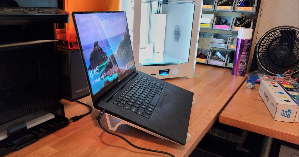 Laptop Stand by ss3dprintingBE | Download free STL model | Printables.com