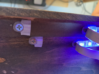 LED Strip Clip by Monte | Download free STL model | Printables.com