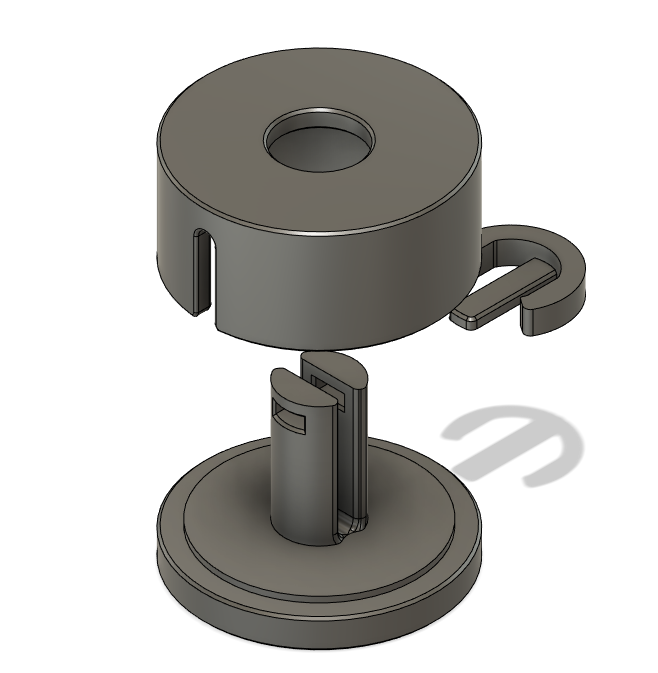 Simple Cable Spool by Osprey | Download free STL model | Printables.com