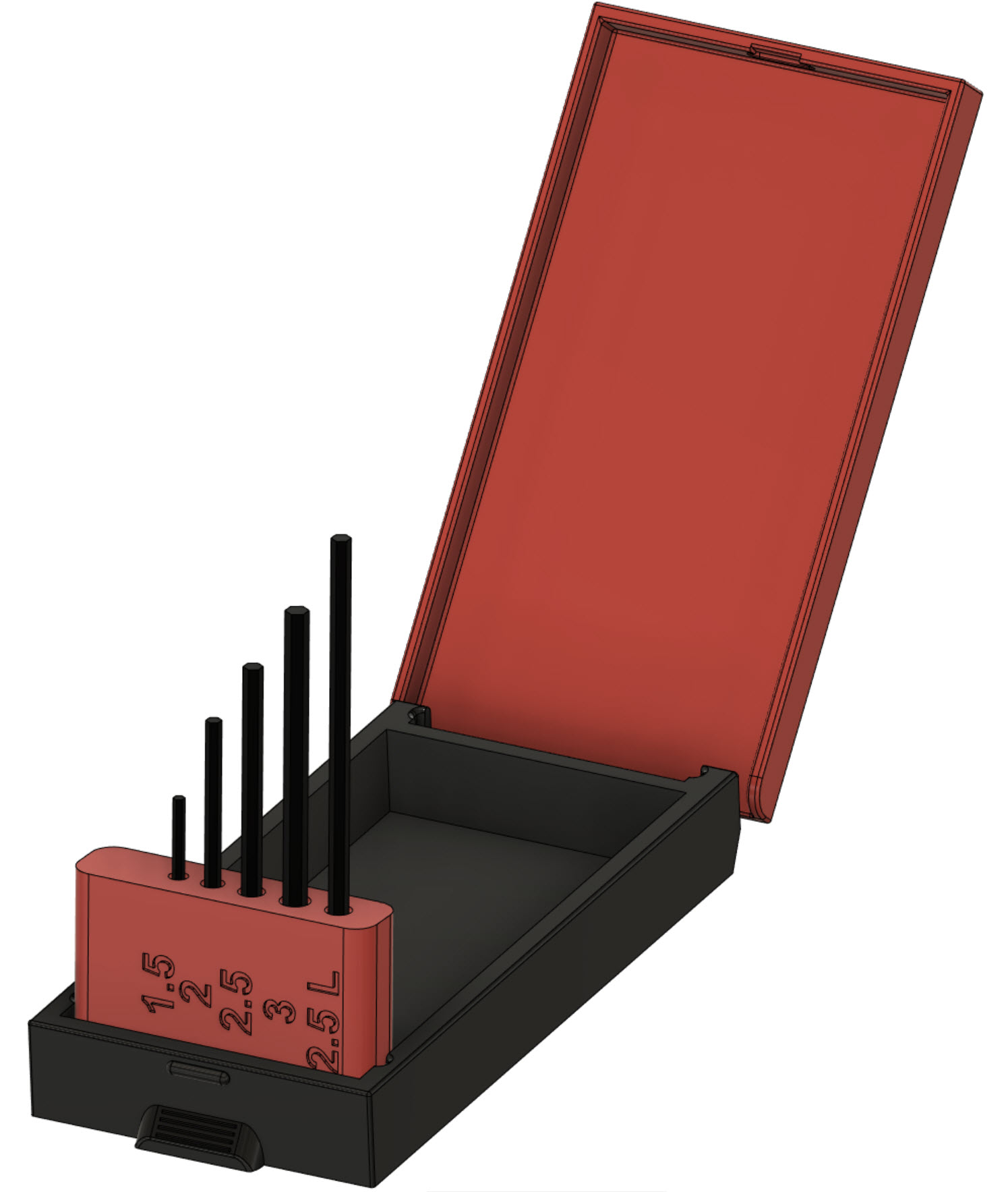 Allen Key flip-out box for Original Prusa i3 MK3S+ by John | Download ...