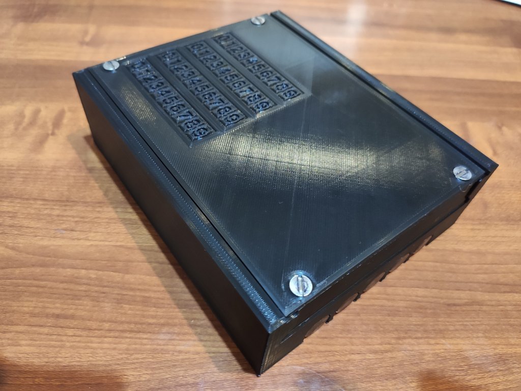 Magnetic Combination Lock Puzzle Box by Osprey | Download free STL ...