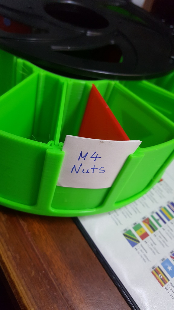 Magnetic Spool Drawer Organizing Box with Name Tags by Osprey ...