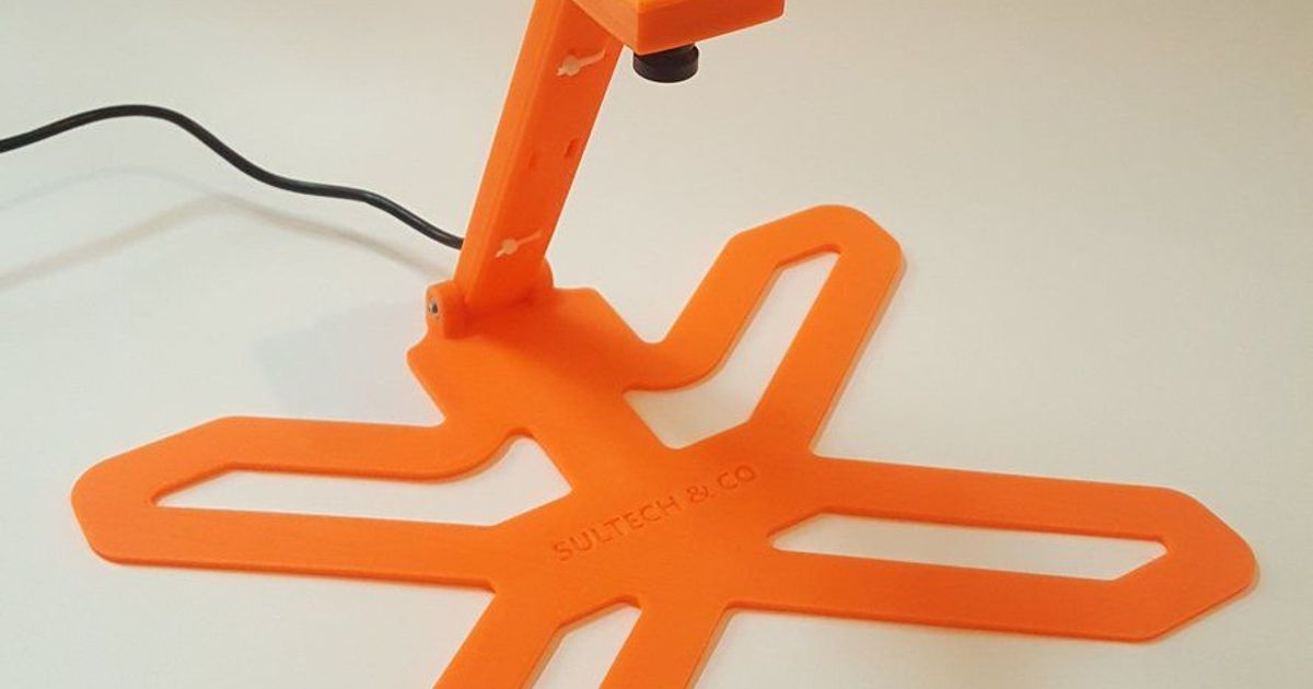 Document Scanner Camera Fixture by Osprey | Download free STL model ...