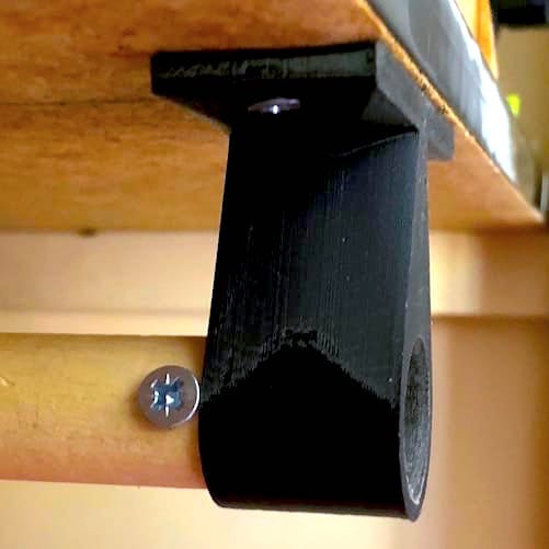 Closet rod holder for hanger by Mimo47 | Download free STL model ...