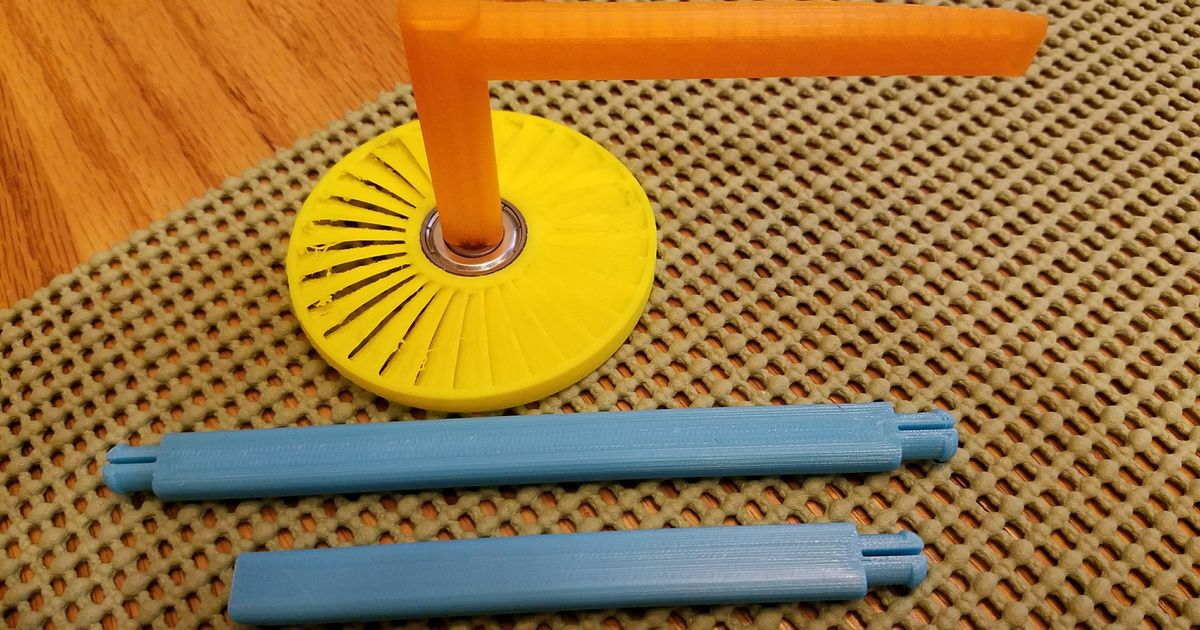 Fidget Spinner Handle by Bruce | Download free STL model | Printables.com