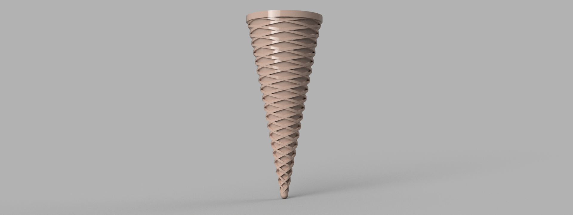 Waffle Cone por fatboy1271 | Descargar modelo STL gratuito | Printables.com