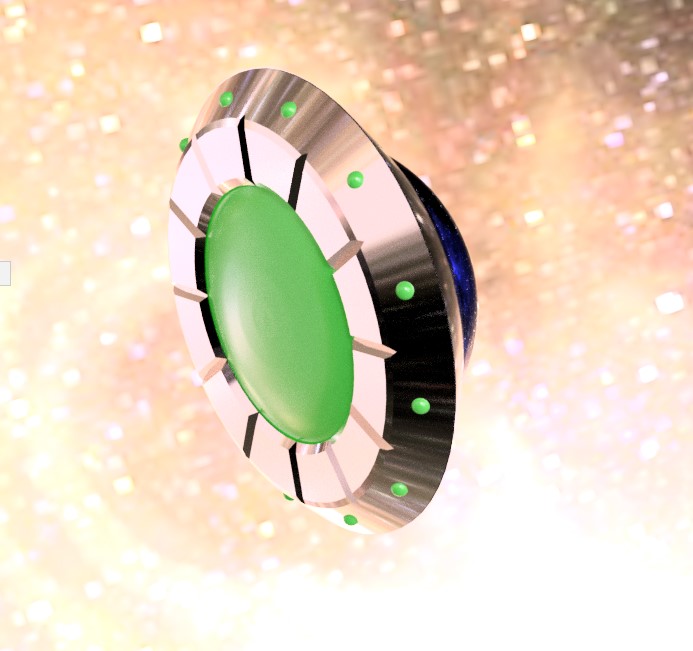 AIRTAG KEYCHAIN UFO by kaizen3ds | Download free STL model | Printables.com