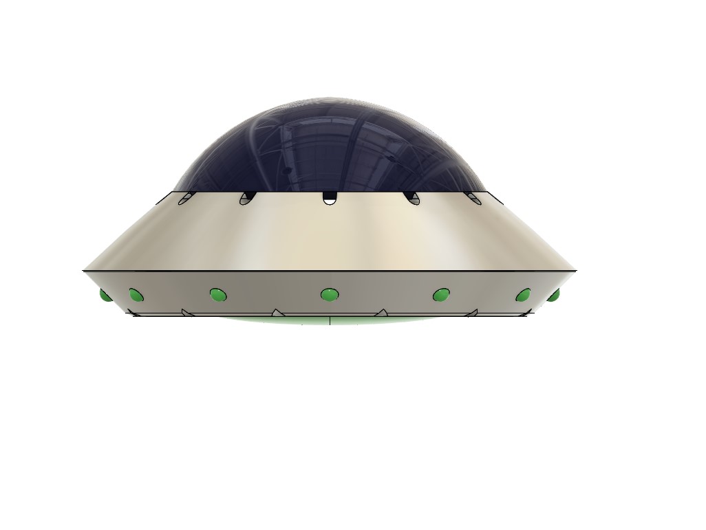 AIRTAG KEYCHAIN UFO by kaizen3ds | Download free STL model | Printables.com