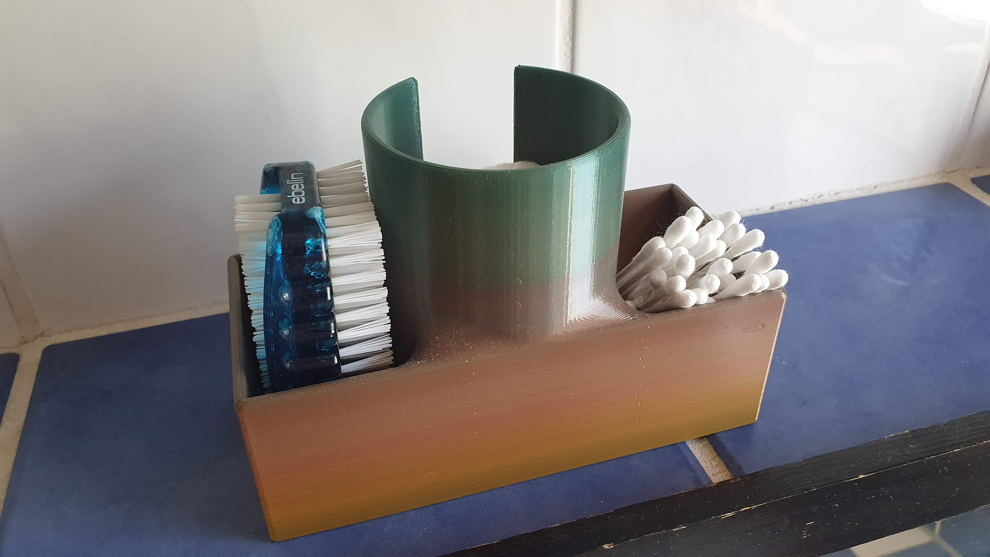 Cottonwipe + Q-Tip Organizer by Hoerkes | Download free STL model ...