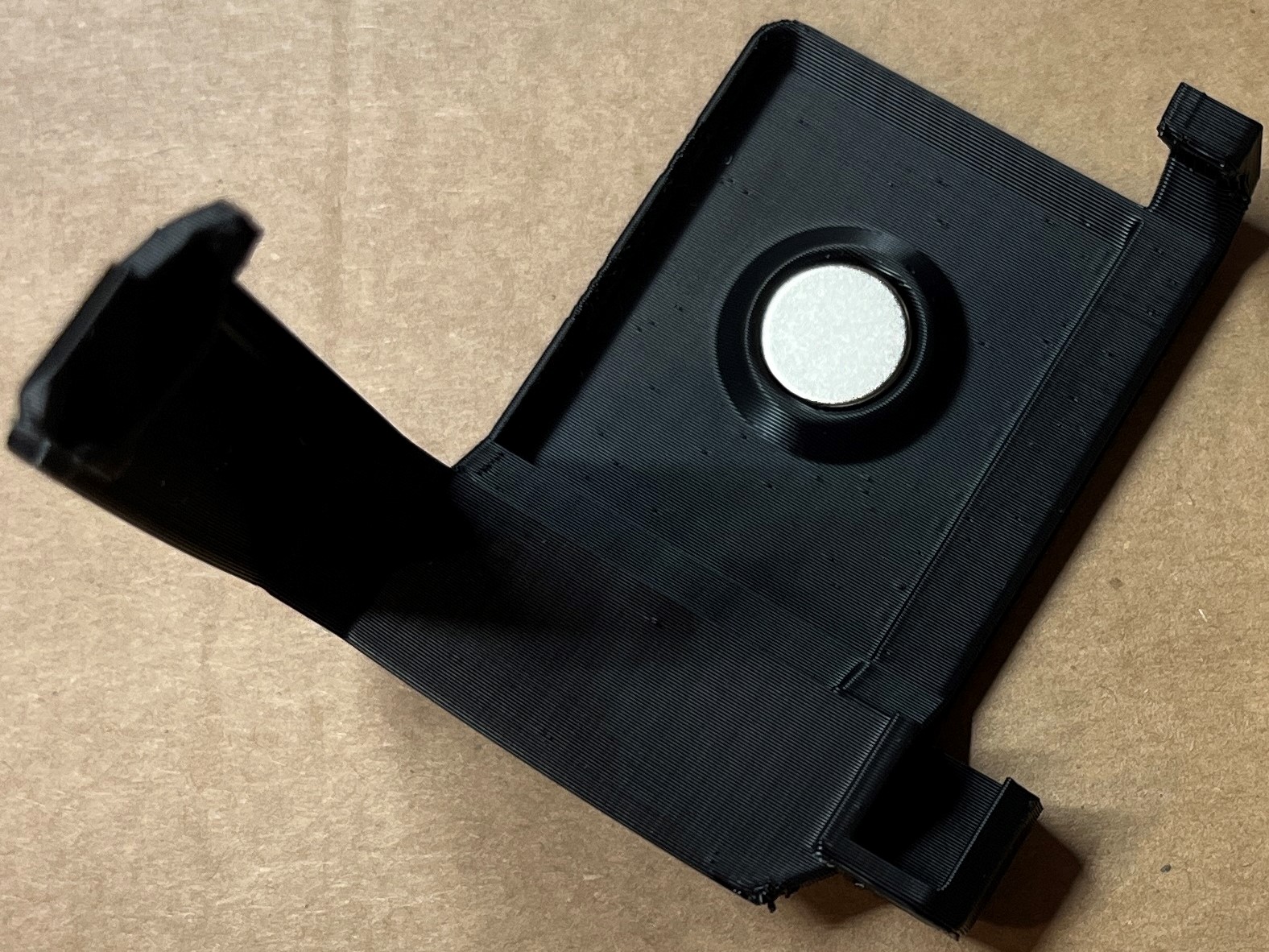 Prusa Mini hot end cover with magnetic logo by twothingies | Download ...