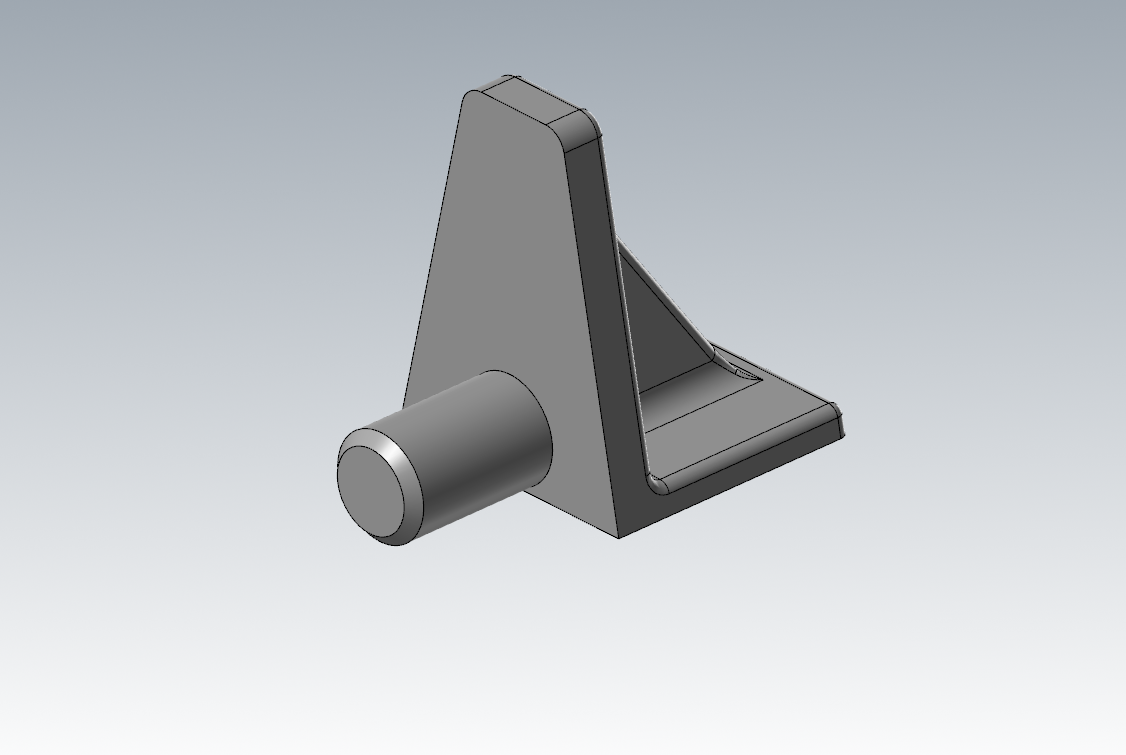 Shelf Support 4.5mmPost by dneujahr | Download free STL model ...