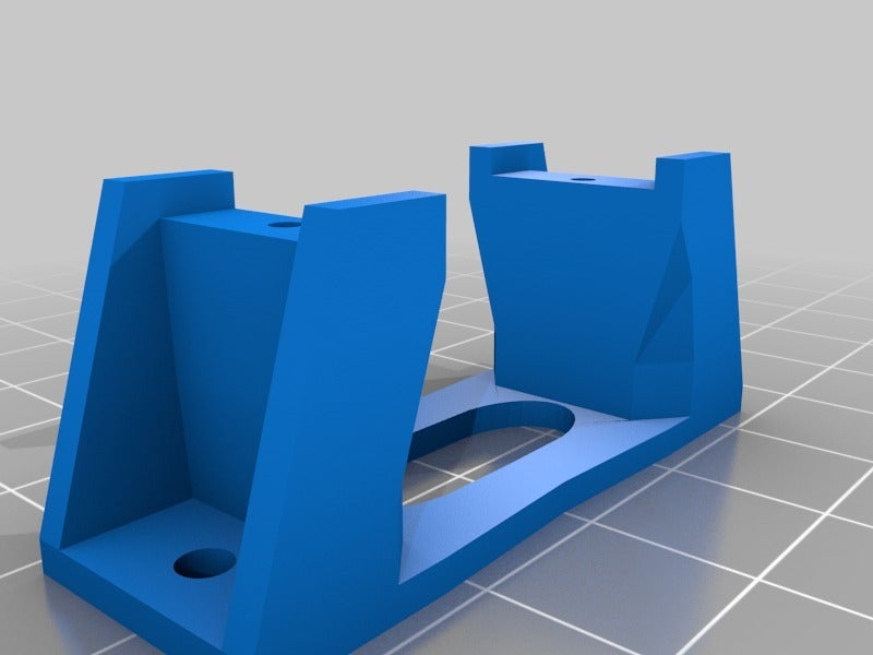 9G Servo Mount. von Tilleen | Kostenloses STL-Modell herunterladen ...