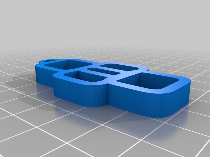 Rounded Square Earrings by jchun | Download free STL model | Printables.com