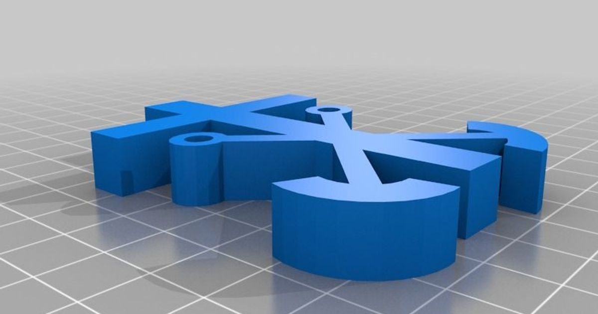 Holy Cross Anchor by jchun | Download free STL model | Printables.com