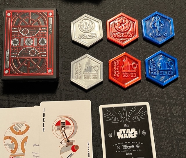 Star Wars Themed Poker Set by maandren | Download free STL model ...
