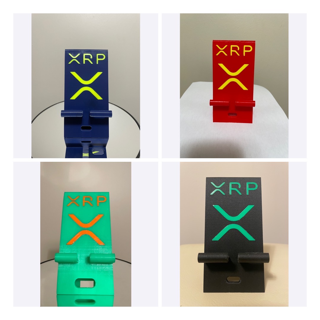 XRP Phone Stand by Rithm3D | Download free STL model | Printables.com