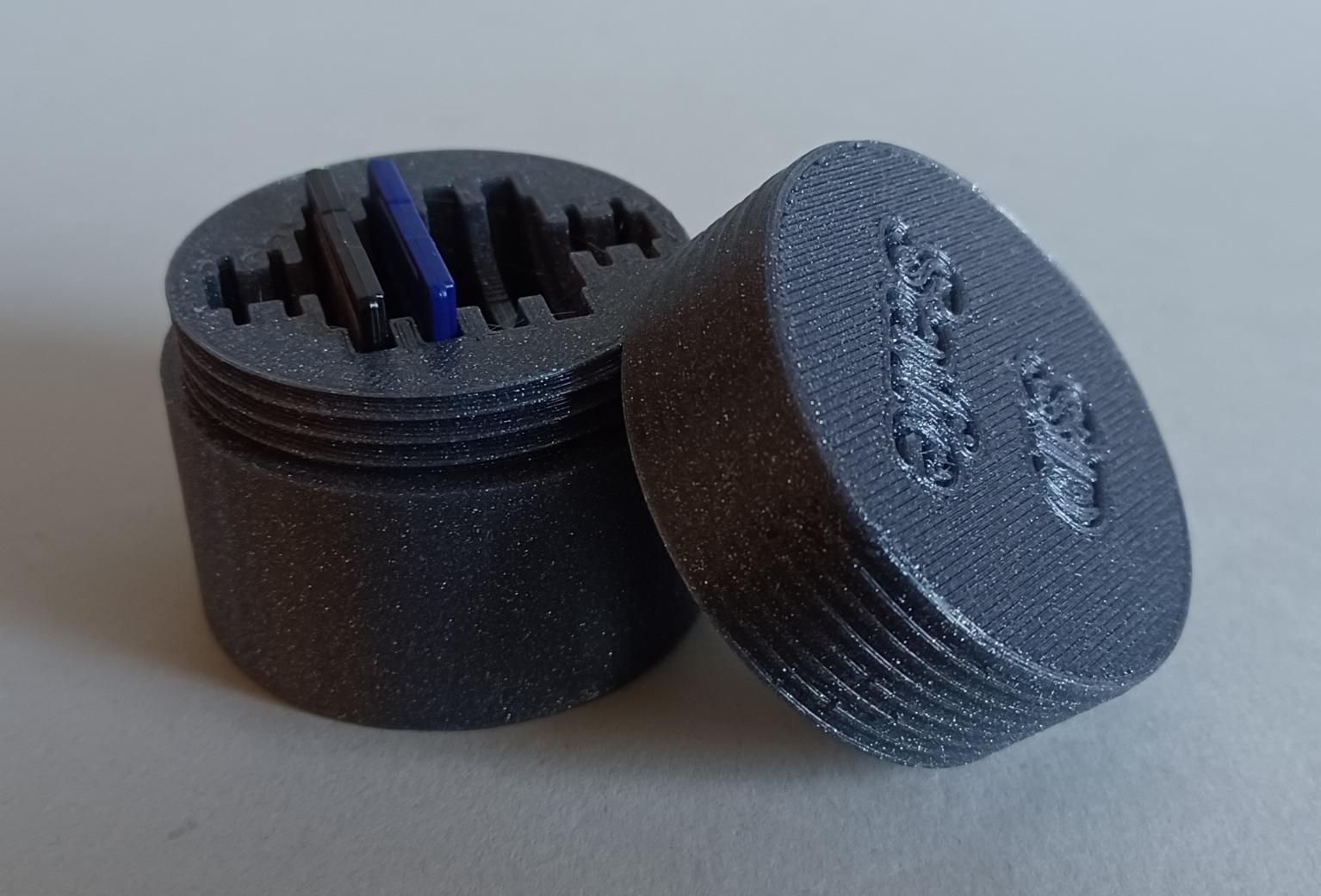 SD Card safe container by Mbrinch | Download free STL model ...