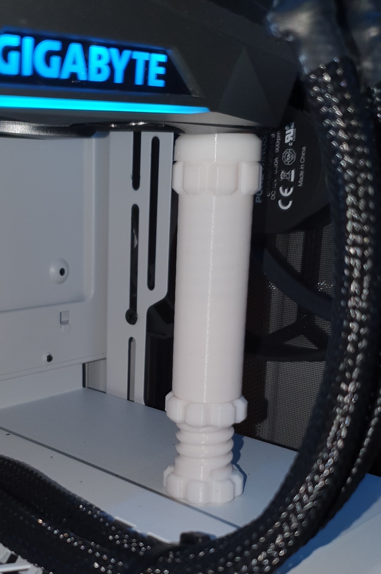 GPU graphics card anti-sag support by Chewbugga | Download free STL ...